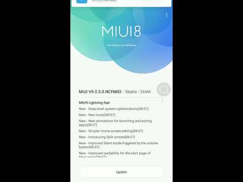 How To Update System On Xiaomi Redmi Note 4X (MIUI 8 to MIUI 9)