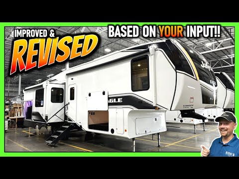 They FINALLY Fixed this Layout!! 2025 Jayco Eagle 317RLOK Fifth Wheel RV with Outside Kitchen