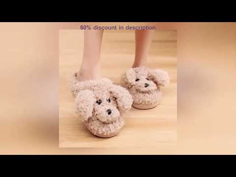 Why Everyone’s Talking About This Product! #Shevalues Cute Plush Slippers Women Winter Warm Comfo