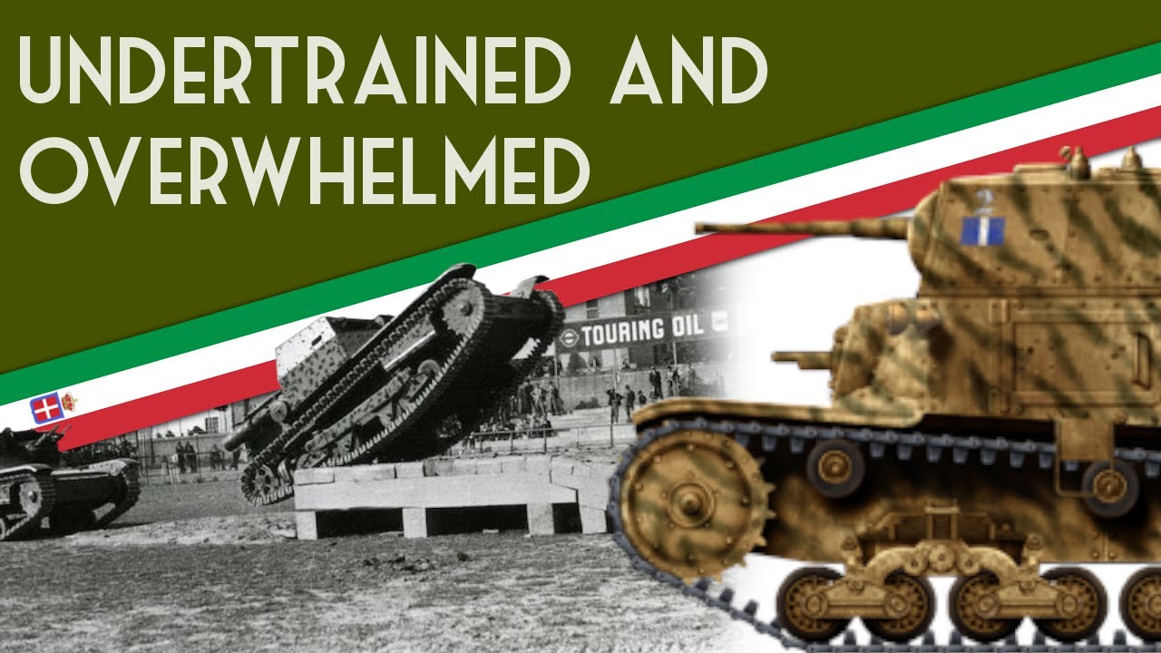 Breaking Point: Poor Training in Italian Tank Units