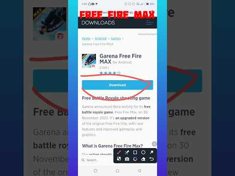 Normal Free fire max download APK on Google | How to download free fire max APK file on google 2023