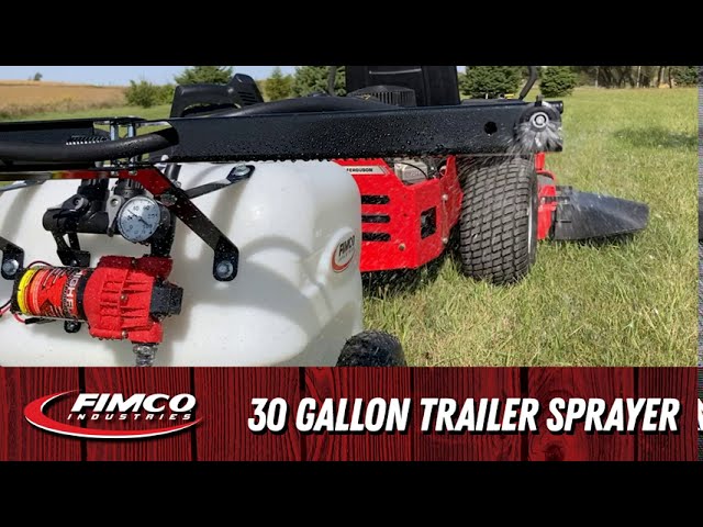 FIMCO LG-30-TRL 30 Gallon Utility Vehicle Boom Sprayer | Farming ...