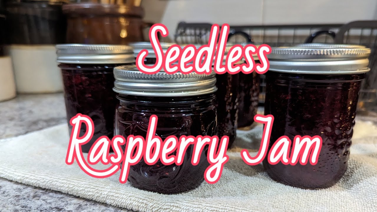 Canning Seedless Raspberry Jam 🤤