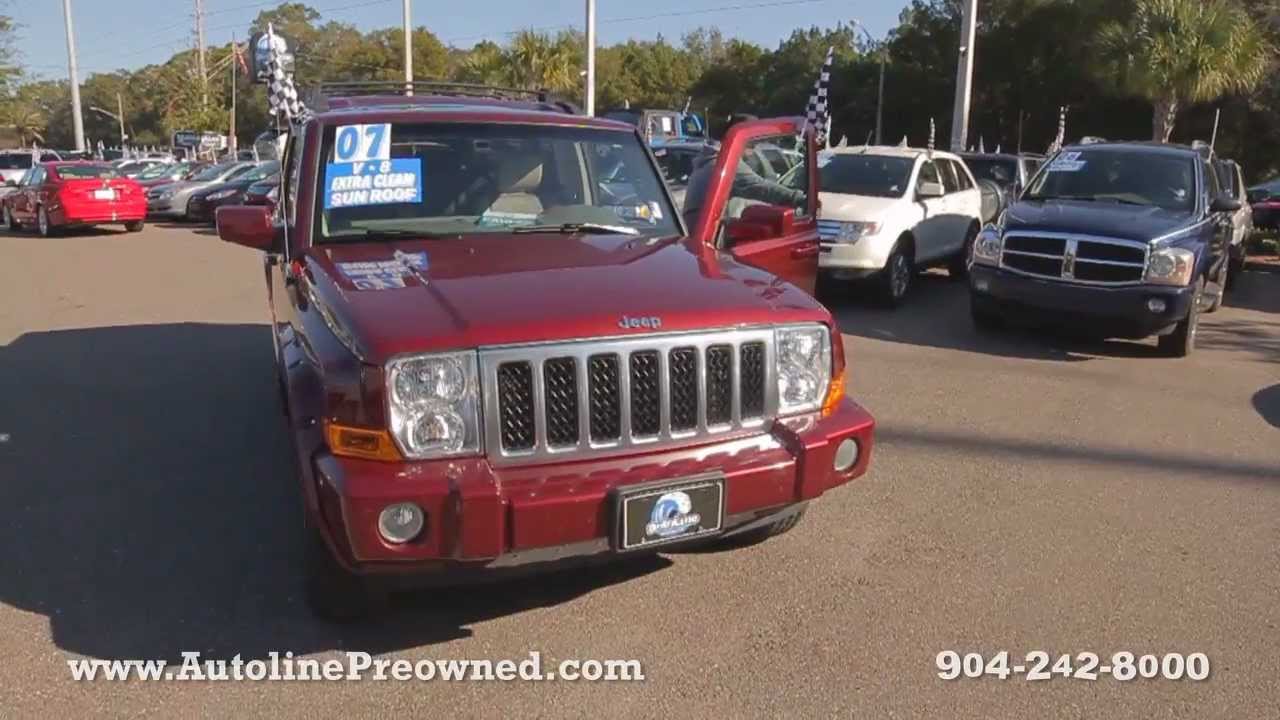 Autoline's 2007 Jeep Commander Overland Walk Around Review Test Drive