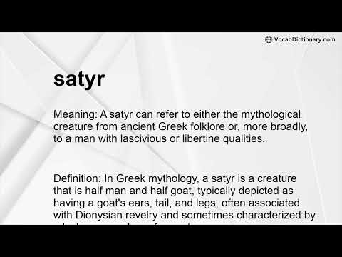 satyr Meaning