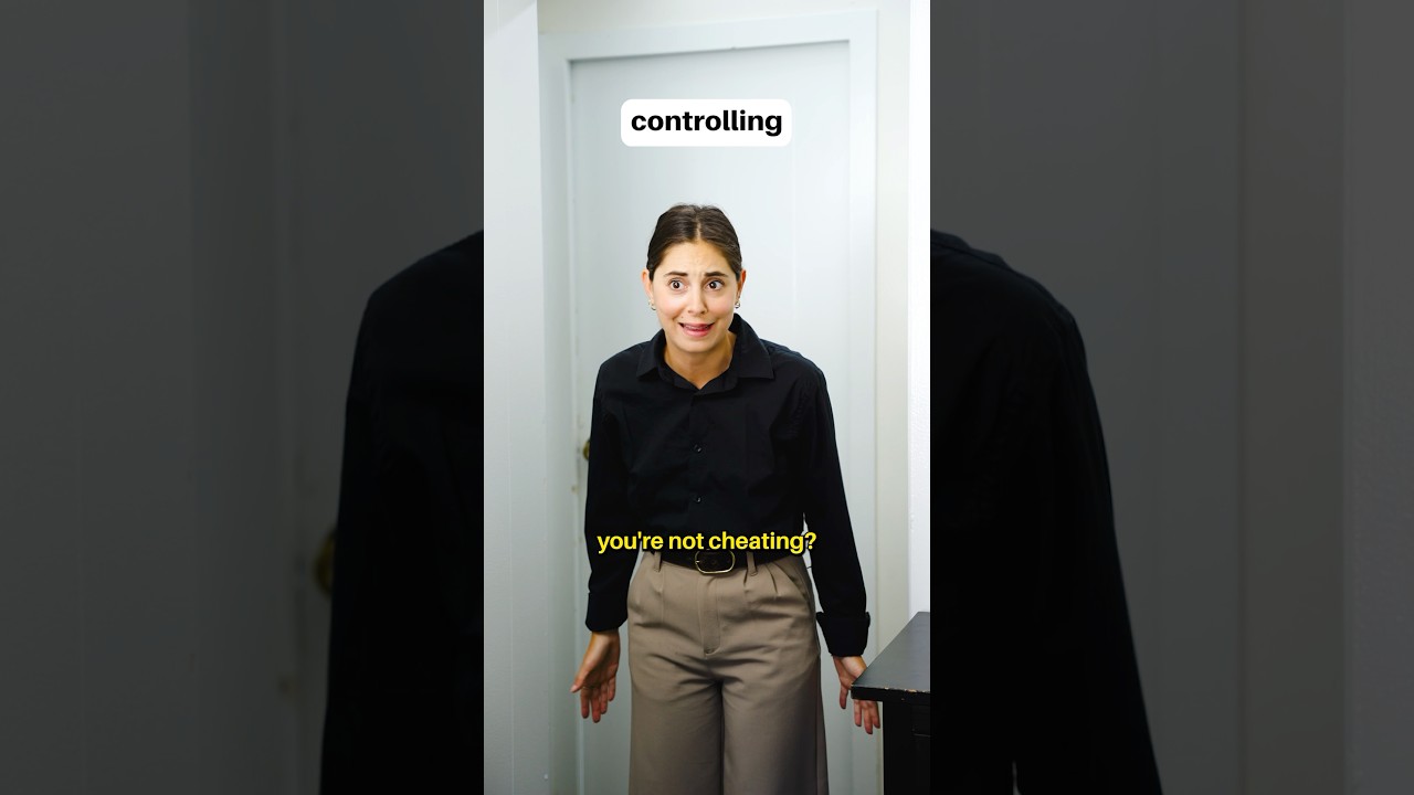 relaxed vs controlling girlfriend #shorts