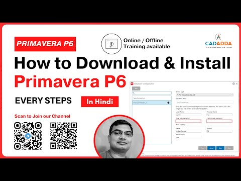 How to install Primavera P6 | How to Download Primavera P6 | Primavera p6 configuration in Hindi