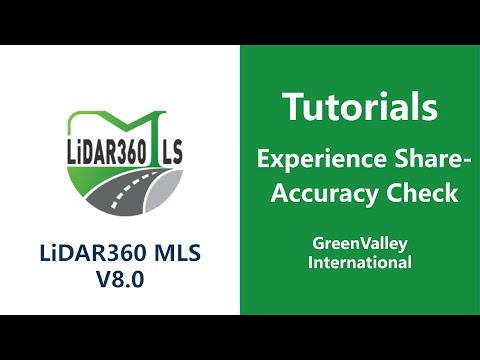 SLAM Process | 17. Experience Share Accuracy Check LiDAR Software Tutorial