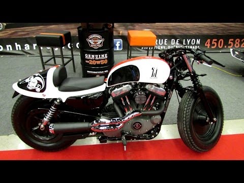 2009 Harley-Davidson Nightster Customized Walkaround - 2014 Montreal Motorcycle Show