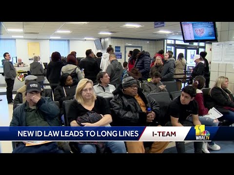 Residents find long waits at MVA due to Real ID requirements