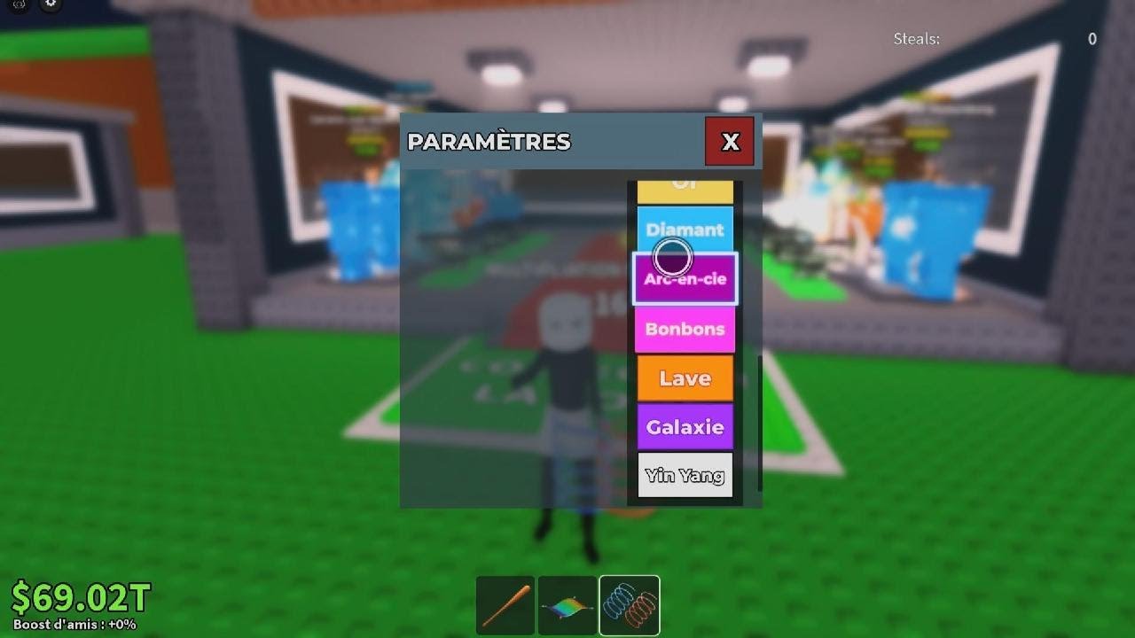 COMMENT AVOIR SA BASE DE TOUTE LES COULEURS SUR Vole un brainrot