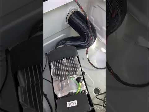 Budget diesel heater purring like a cat! #shorts #vanlife