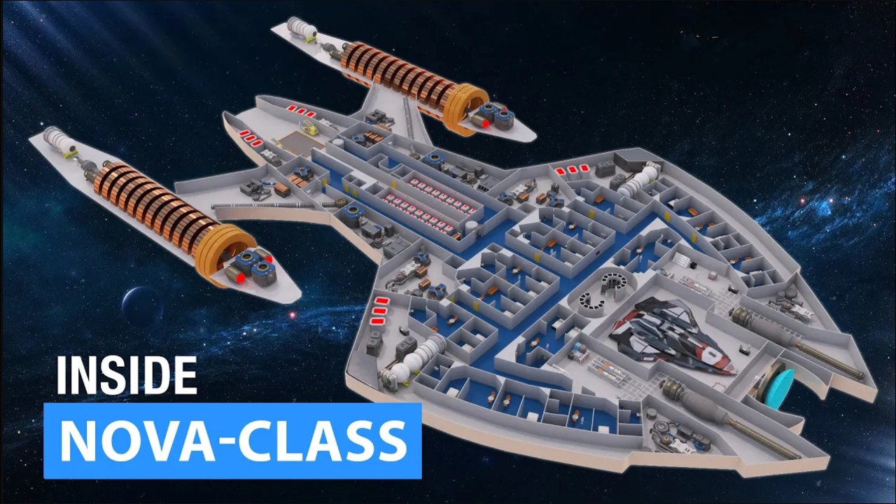 Inside the Nova Class (Deck 1-8)