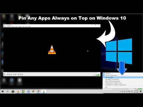 How to Keep an App Window Always on Top in Windows 10
