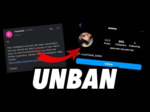 HOW TO UNBAN INSTAGRAM ACCOUNT WITH IN 1 MINUTE | TEAM KORN