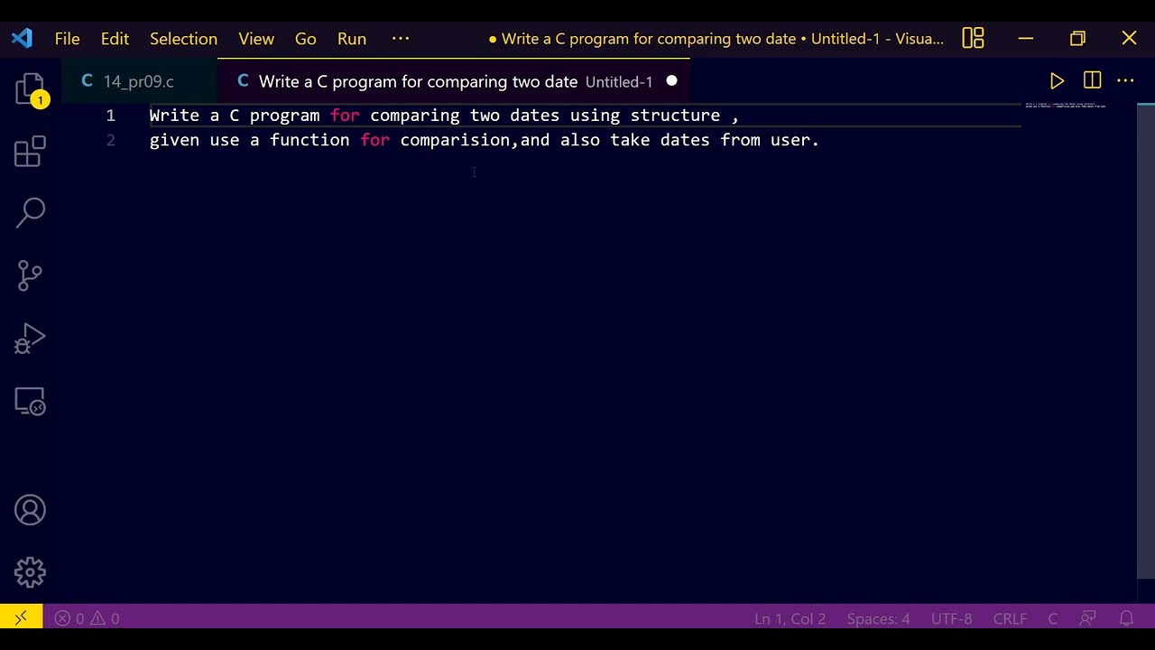 program for compare two dates in C programming#c#programming#language