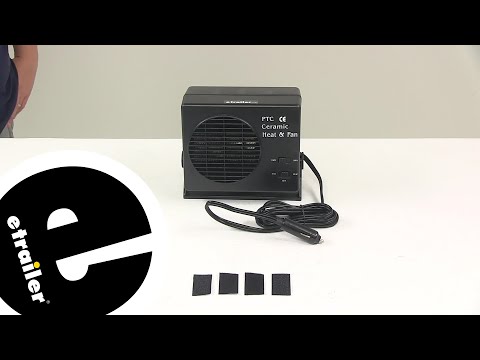 etrailer | A Closer Look at the Kat's Heaters Ceramic Interior Heater with Fan