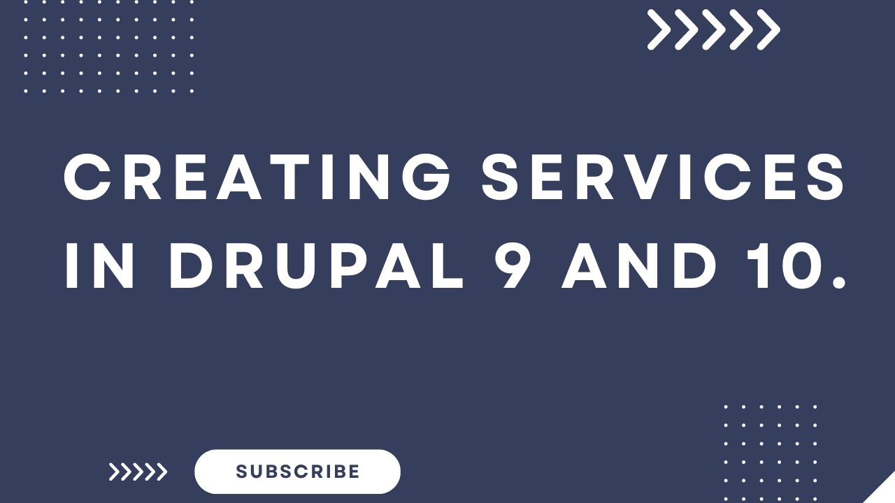Creating Custom Services in Drupal 9 | Drupal 10