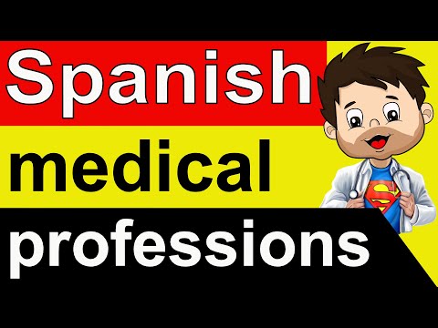 MEDICAL PROFESSIONS IN SPANISH | LEARNING SPANISH FOR BEGINNERS | BASIC SPANISH LESSON