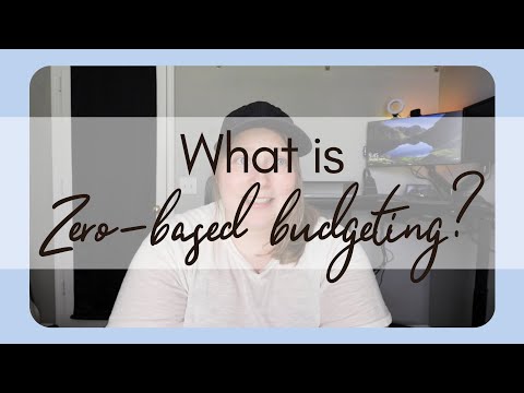 What is zero based budgeting? Let's chat!