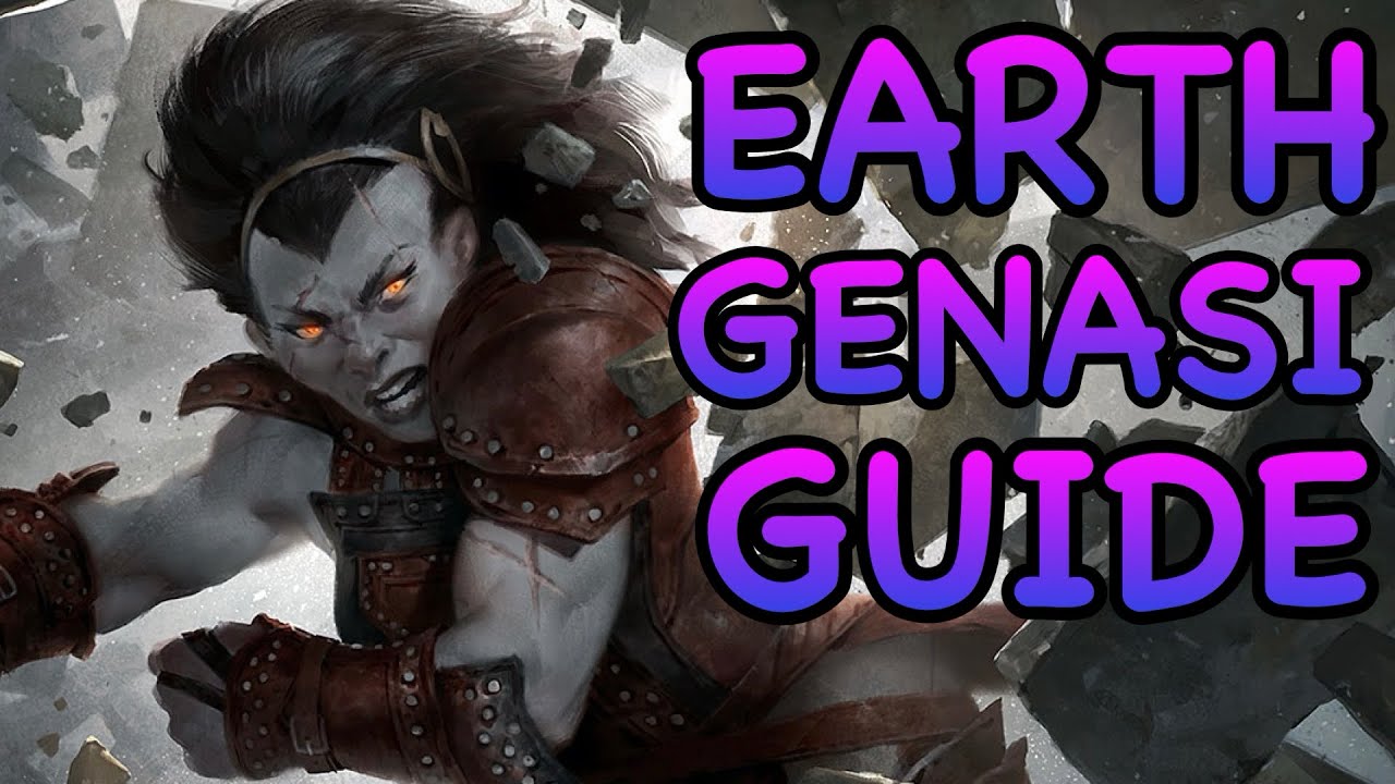 D&D5E: EARTH GENASI GUIDE
