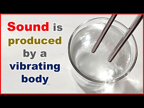 [DEMONSTRATION] - Sound is produced by a vibrating object || in HINDI