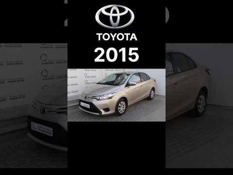 evolution of Toyota Yaris (1990-2023) #viral #toyota #yaris #shorts #tranding