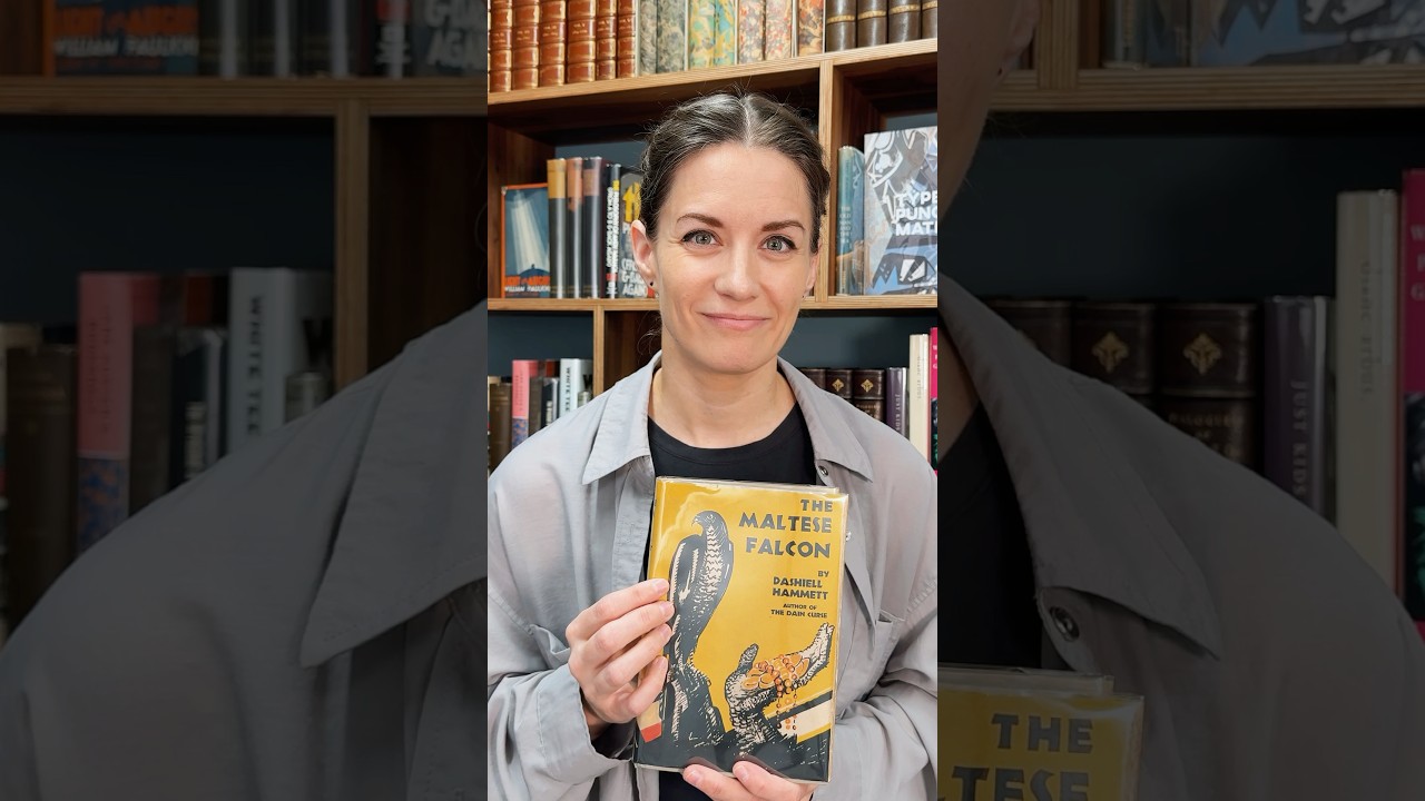 How much do dust jackets matter in rare book collecting? With the Maltese Falcon.
