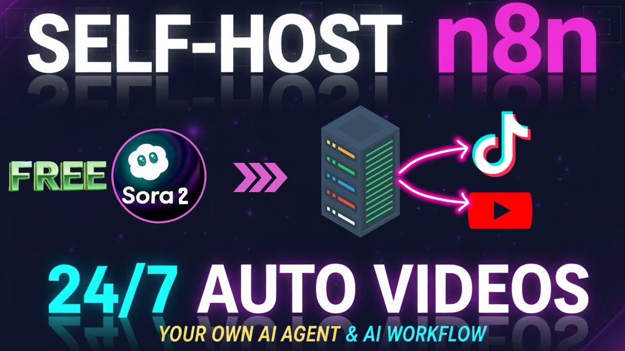Build Your Own n8n AI Agent — Unlimited Workflows, Run 24/7
