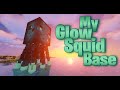 🐙 Minecraft GLOW SQUID statue house - My Cool Base 🐙 Minecraft Map