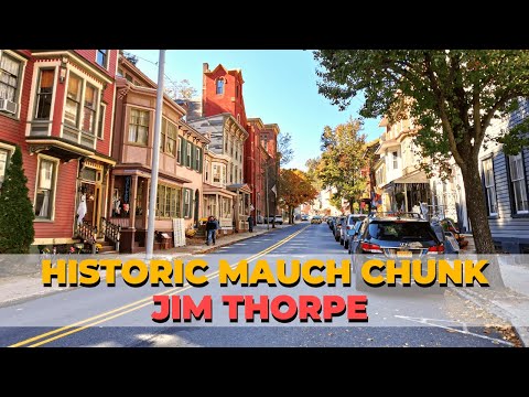 Jim Thorpe or Historic Mauch Chunk | Lehigh Gorge Train Ride | Foliage in Pennsylvania