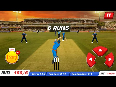 POWER CRICKET T20, 2015 - iPhone Gameplay - Full HD Graphics