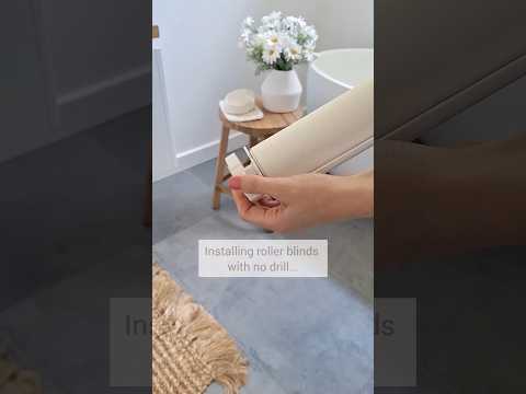 No Drill Twist2Fit Roller Blinds - the easiest blinds you'll ever install!