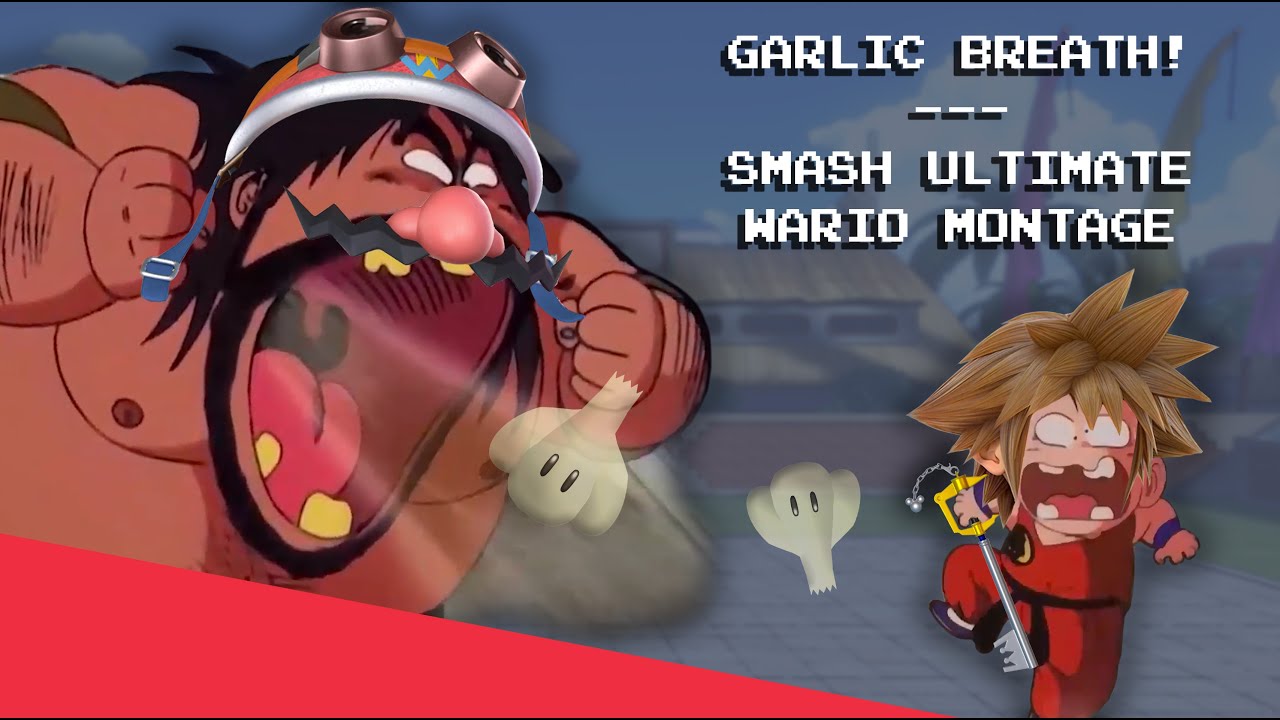 Garlic Breath! - Smash Bros. Ultimate Wario Montage!