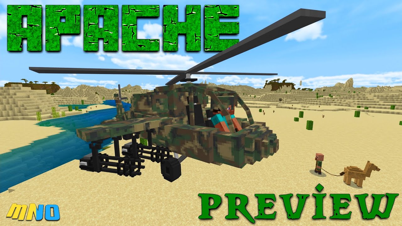 Apache Addon for Minecraft Bedrock [PREVIEW]