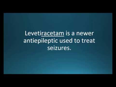 How to pronounce levetiracetam (Keppra) (Memorizing Pharmacology Flashcard)