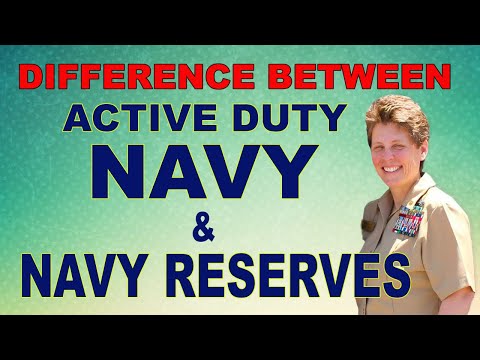 Navy Active Duty vs Navy Reserves (What is the Difference?)