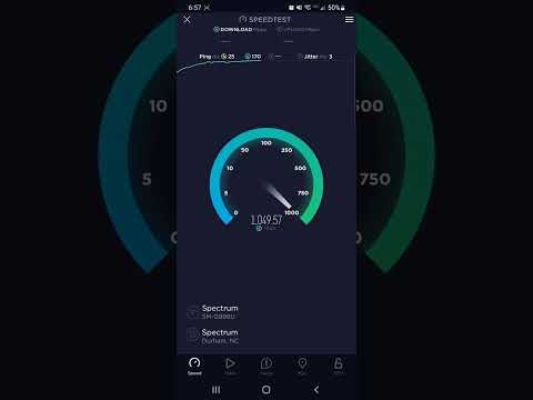 Spectrum Gig Speed Test WiFi 6e