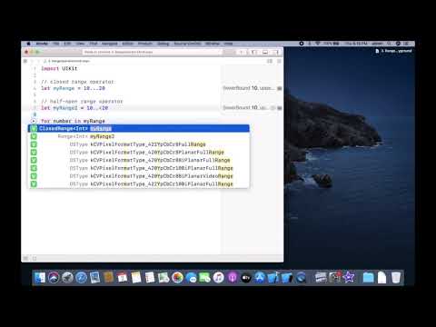 Learn iOS 13 Programming for Beginners | 4 Range Operators and Loops - Mind Luster