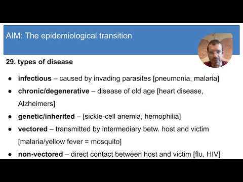 #8 The epidemiological transition