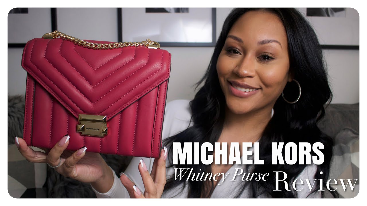 Michael Kors Purse Review : Whitney Large Quilted Leather Shoulder Bag | Gabrielle LaFaye’