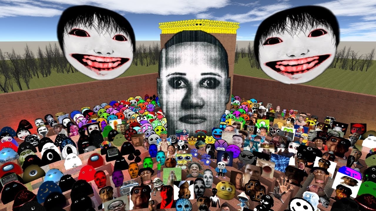 GARRY’S MOD NEXTBOT GM BIGMAZE MADNESS