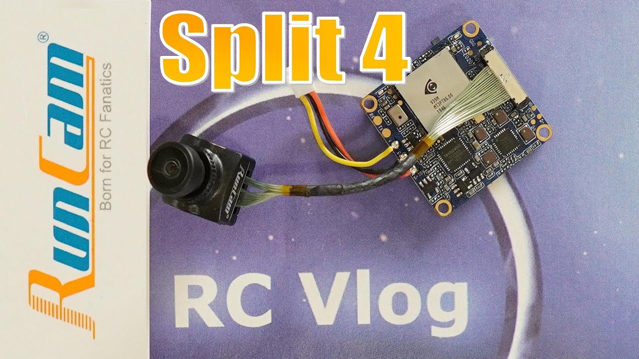 RunCam Split 4 4K High Definition Recording / Low Latency FPV 2 IN 1 ...
