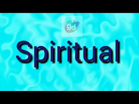 Spiritual Opposite/Antonym Word with Meaning//Googul Dictionary//