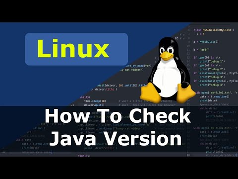 Linux - How To Check Java Version