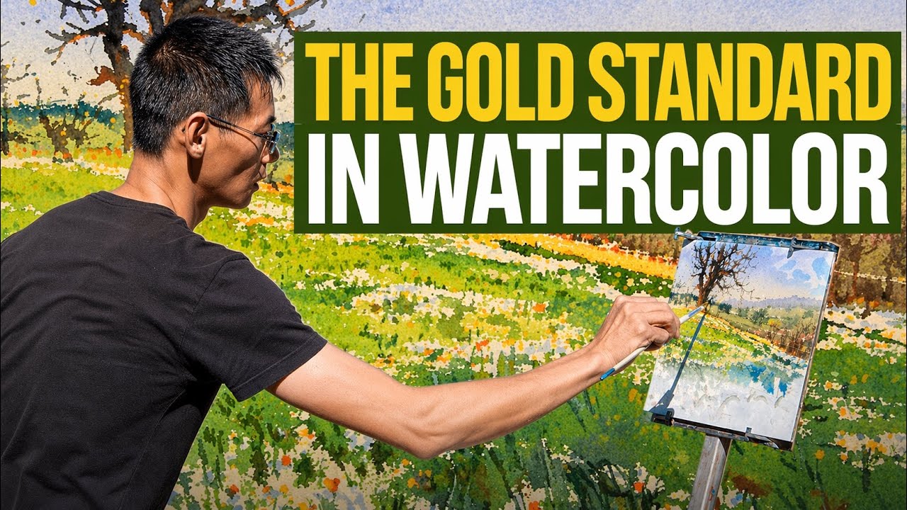 Painters Are Obsessed With This Watercolor Technique