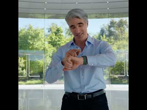 Apple Event - WWDC 2022 - Intro Transition - Craig Federighi