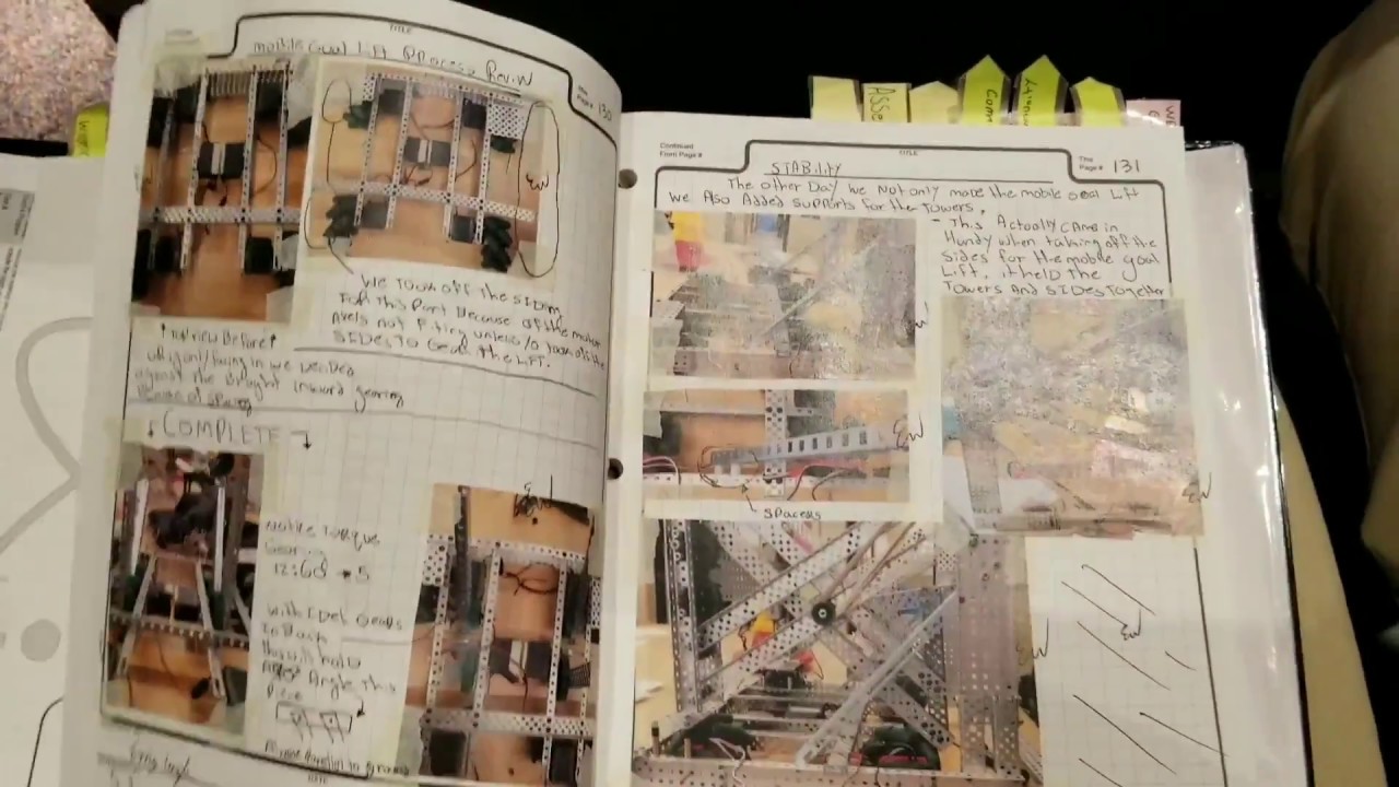 Notebook setup/layout - VEX V5 General Discussion - VEX Forum