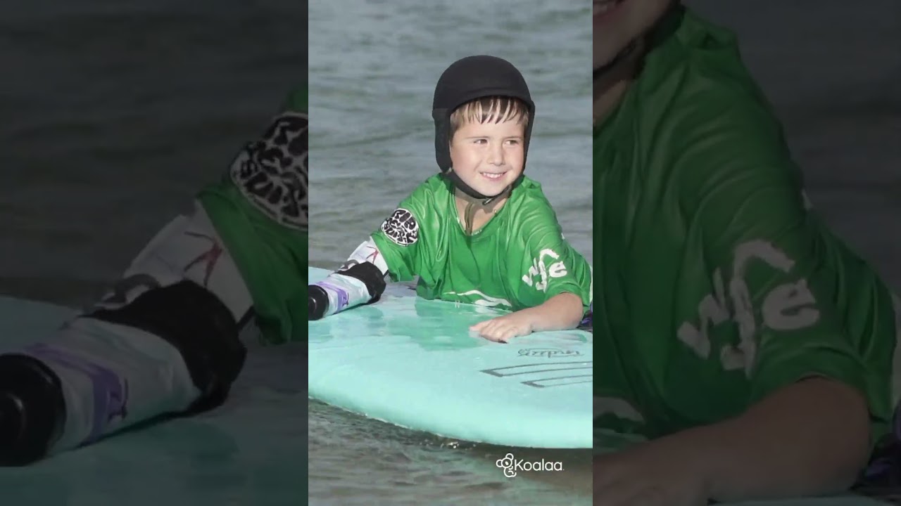 Love Surfing  #assistivetechnology #limbdifference