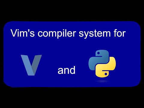 Vim V and Python compiler plugins